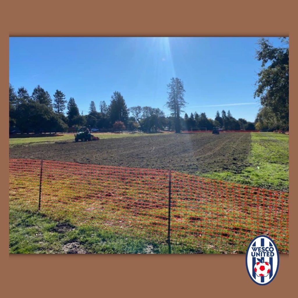 Ragle Field Update – Western Sonoma County Soccer League